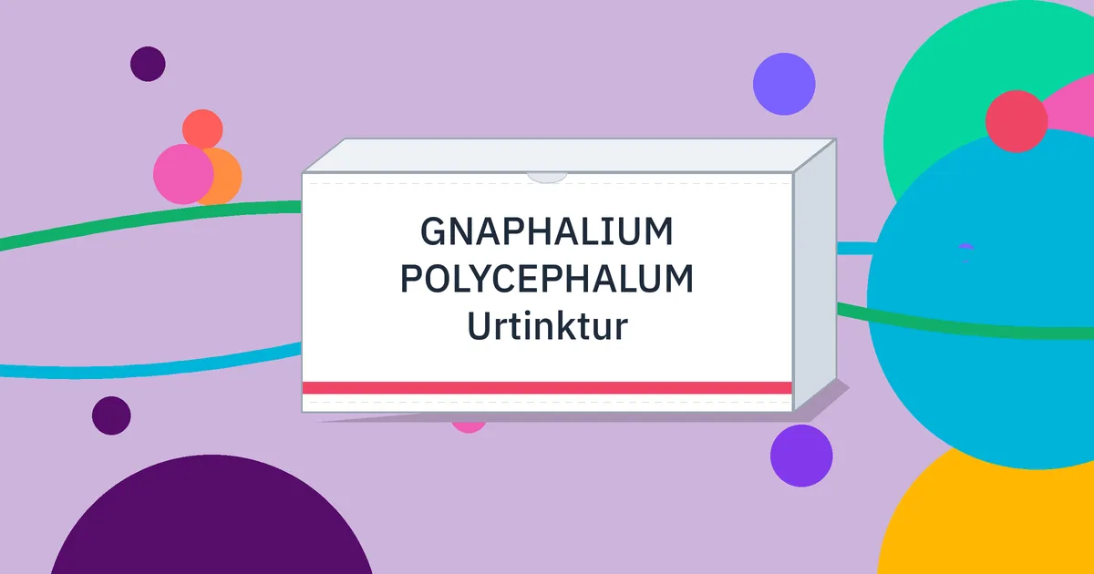 Symbolbild: Packung mit der Aufschrift GNAPHALIUM POLYCEPHALUM Urtinktur (PZN 00000773) – Verfügbarkeit und Bezug in Apotheken in Frankfurt am Main