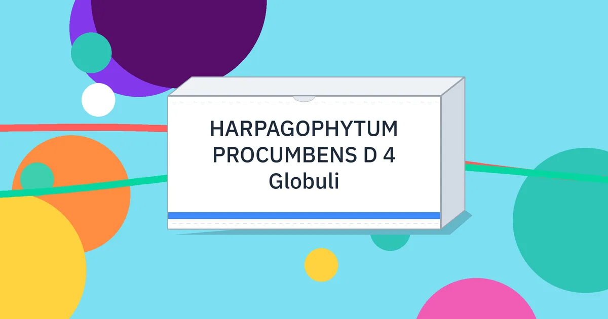 Symbolbild: Packung mit der Aufschrift HARPAGOPHYTUM PROCUMBENS D 4 Globuli (PZN 04992145) – Verfügbarkeit und Bezug in Apotheken in Frankfurt am Main