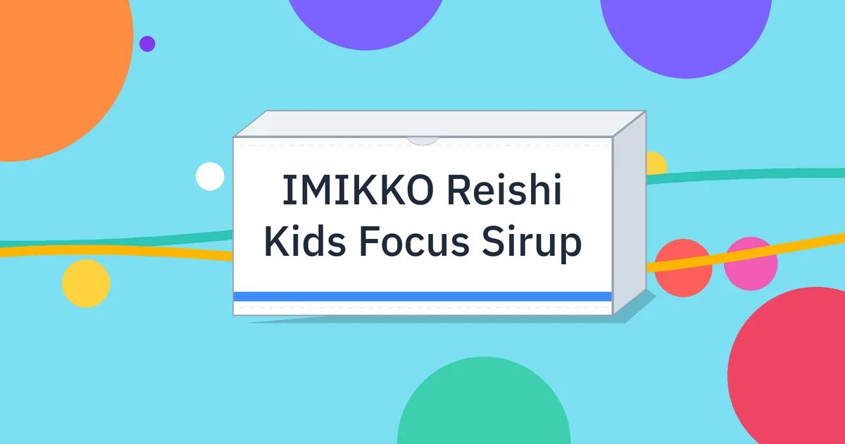 Symbolbild: Packung mit der Aufschrift IMIKKO Reishi Kids Focus Sirup (PZN 19996315) – Verfügbarkeit und Bezug in Apotheken in Frankfurt am Main