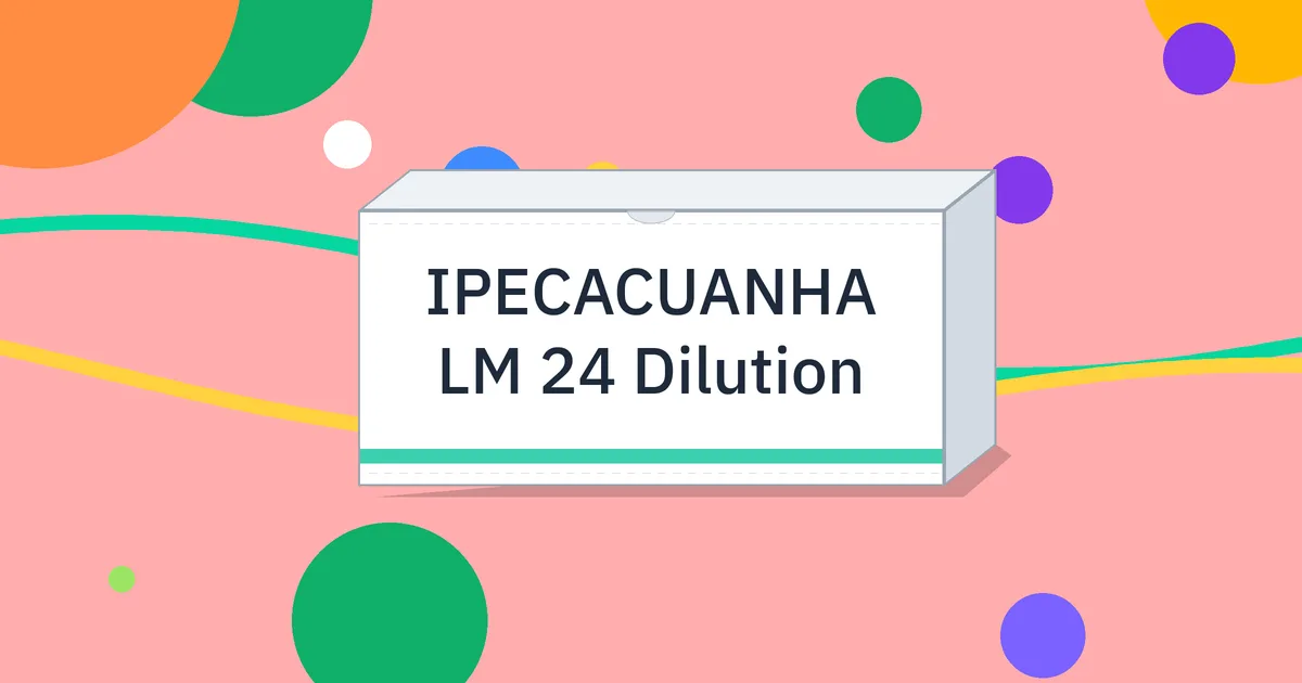 Symbolbild: Packung mit der Aufschrift IPECACUANHA LM 24 Dilution (PZN 12913102) – Verfügbarkeit und Bezug in Apotheken in Frankfurt am Main