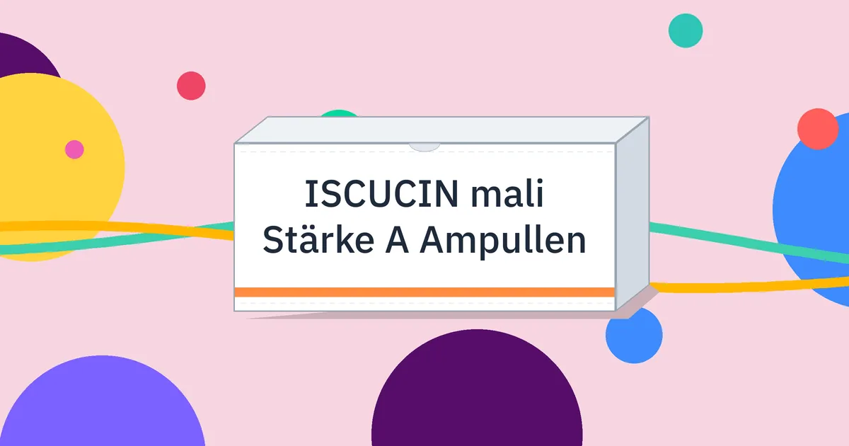 Symbolbild: Packung mit der Aufschrift ISCUCIN mali Stärke A Ampullen (PZN 04428870) – Verfügbarkeit und Bezug in Apotheken in Frankfurt am Main
