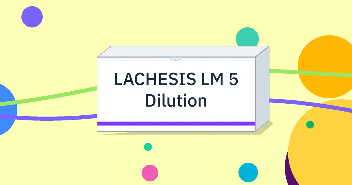 Symbolbild: Packung mit der Aufschrift LACHESIS LM 5 Dilution (PZN 12929273) – Verfügbarkeit und Bezug in Apotheken in Frankfurt am Main