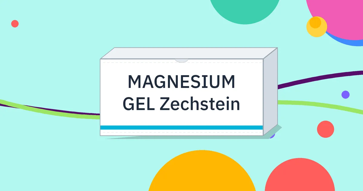 Symbolbild: Packung mit der Aufschrift MAGNESIUM GEL Zechstein (PZN 13857995) – Verfügbarkeit und Bezug in Apotheken in Frankfurt am Main