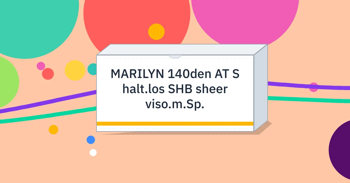 Symbolbild: Packung mit der Aufschrift MARILYN 140den AT S halt.los SHB sheer viso.m.Sp. (PZN 16186900) – Verfügbarkeit und Bezug in Apotheken in Frankfurt am Main