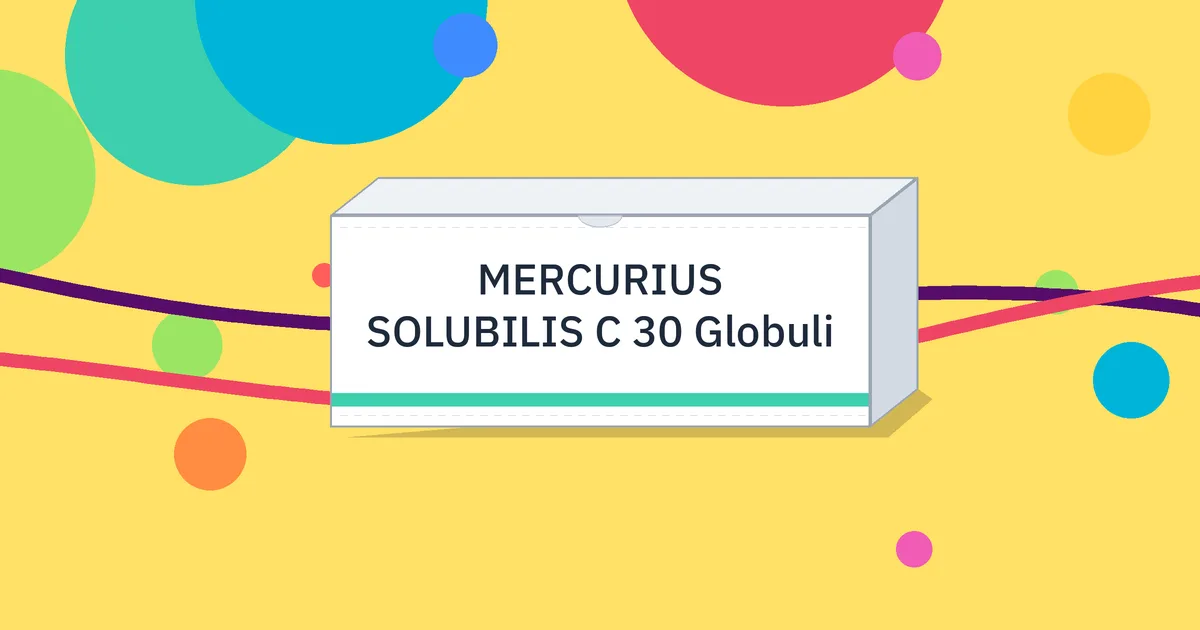 Symbolbild: Packung mit der Aufschrift MERCURIUS SOLUBILIS C 30 Globuli (PZN 19417702) – Verfügbarkeit und Bezug in Apotheken in Frankfurt am Main