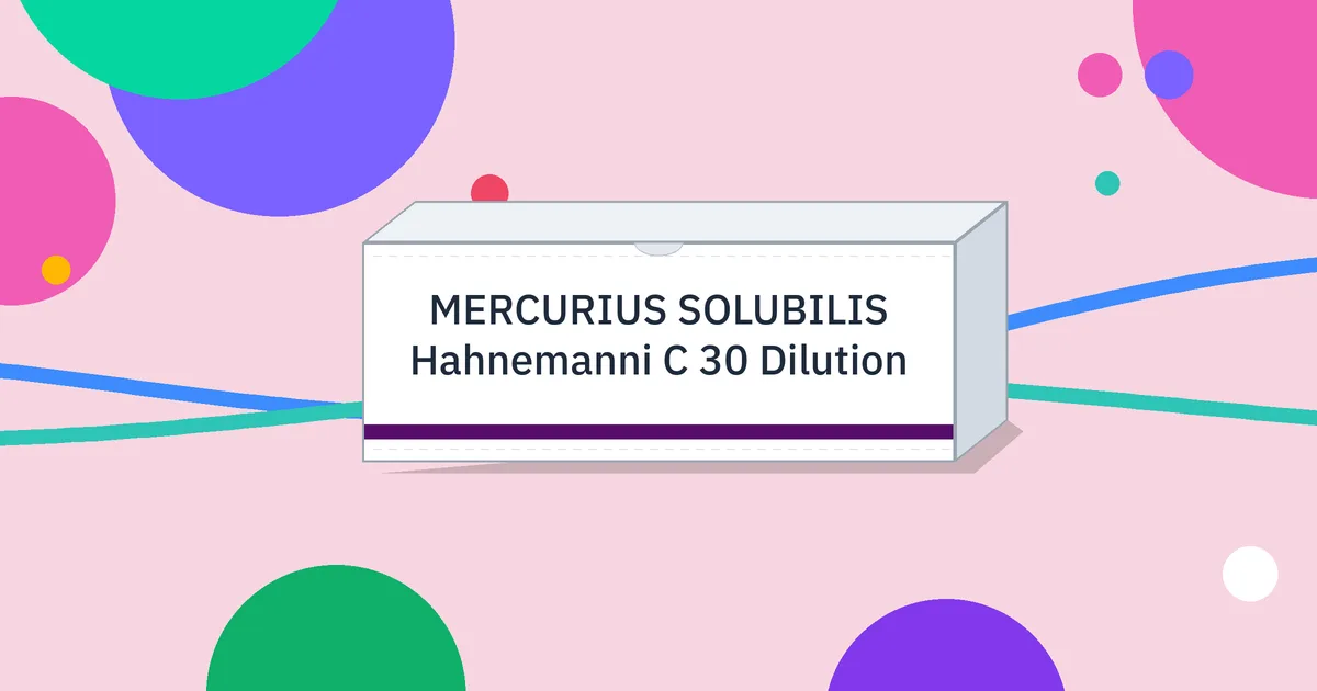 Symbolbild: Packung mit der Aufschrift MERCURIUS SOLUBILIS Hahnemanni C 30 Dilution (PZN 07174335) – Verfügbarkeit und Bezug in Apotheken in Frankfurt am Main