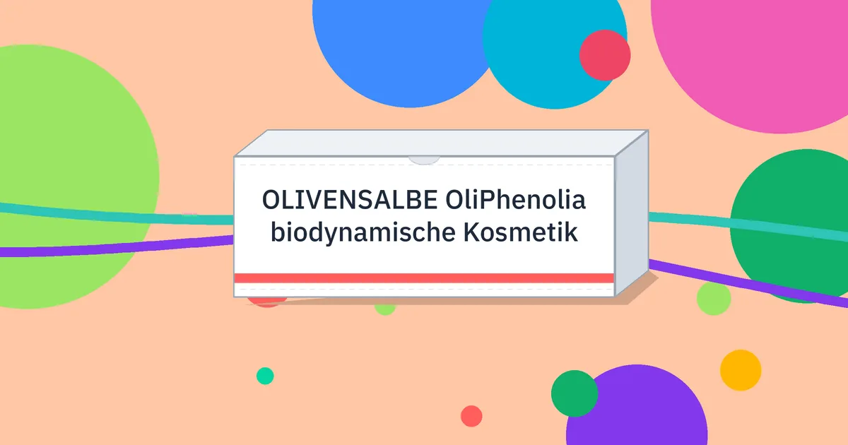 Symbolbild: Packung mit der Aufschrift OLIVENSALBE OliPhenolia biodynamische Kosmetik (PZN 16506523) – Verfügbarkeit und Bezug in Apotheken in Frankfurt am Main