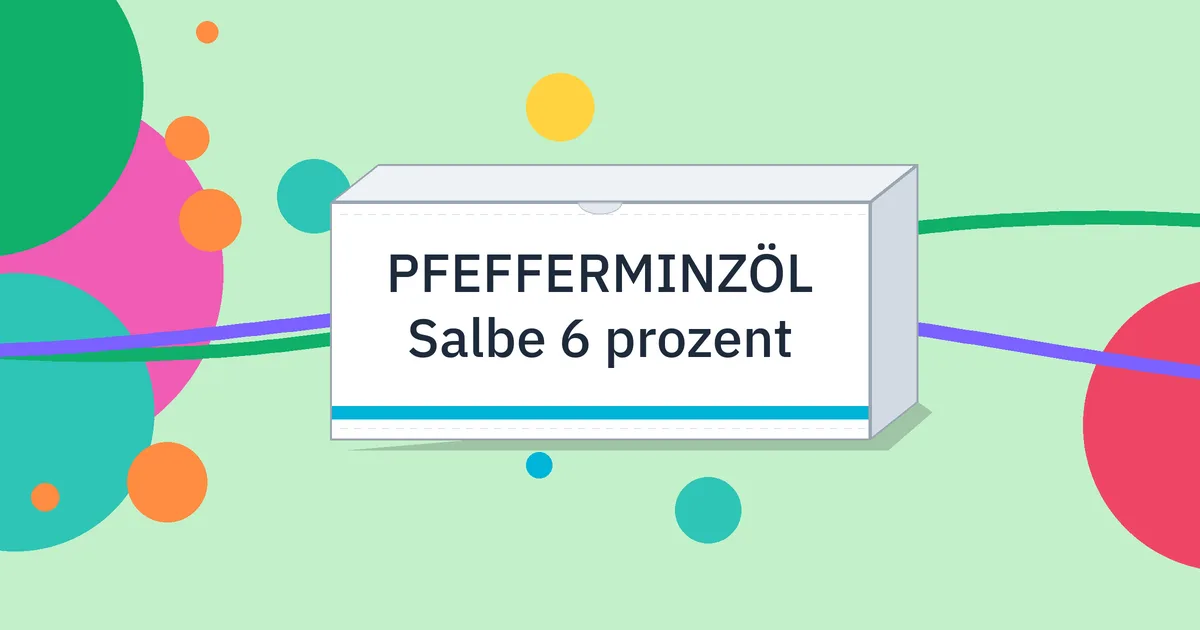 Symbolbild: Packung mit der Aufschrift PFEFFERMINZÖL Salbe 6 prozent (PZN 16573206) – Verfügbarkeit und Bezug in Apotheken in Frankfurt am Main