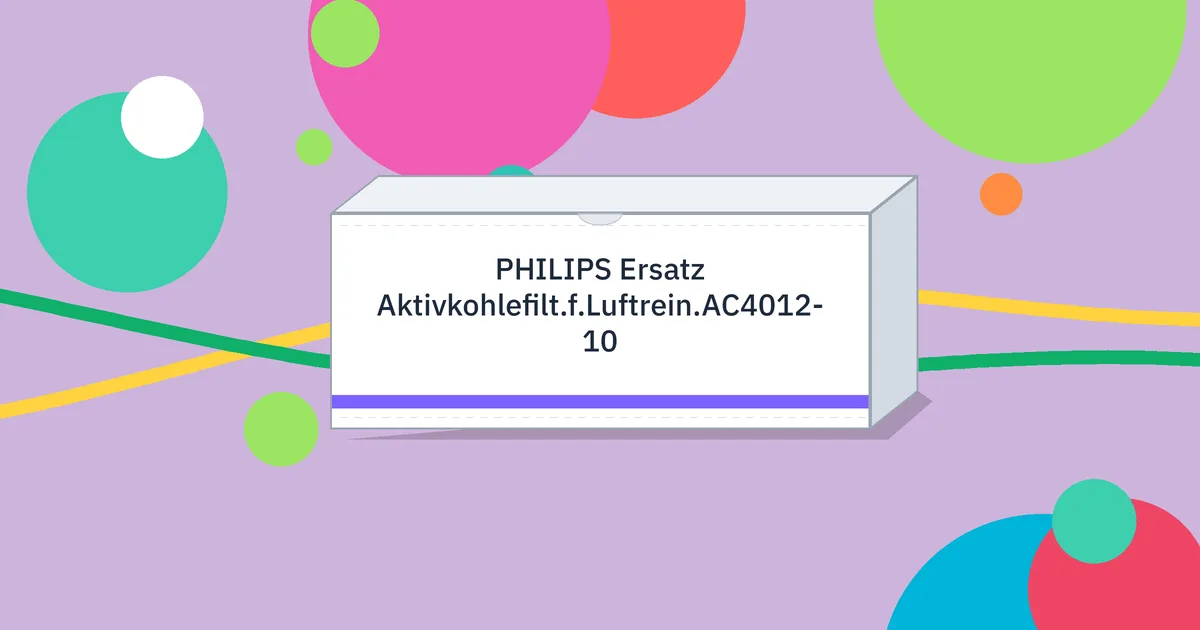 Symbolbild: Packung mit der Aufschrift PHILIPS Ersatz Aktivkohlefilt.f.Luftrein.AC4012-10 (PZN 11380709) – Verfügbarkeit und Bezug in Apotheken in Frankfurt am Main