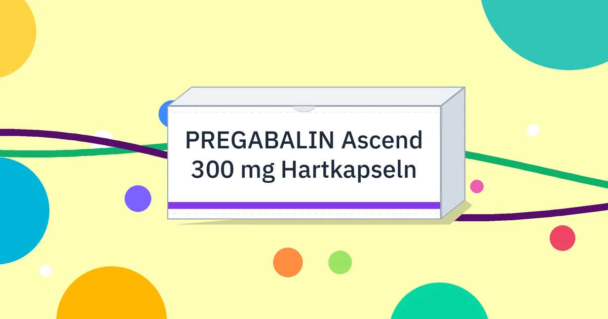 Symbolbild: Packung mit der Aufschrift PREGABALIN Ascend 300 mg Hartkapseln (PZN 16042561) – Verfügbarkeit und Bezug in Apotheken in Frankfurt am Main