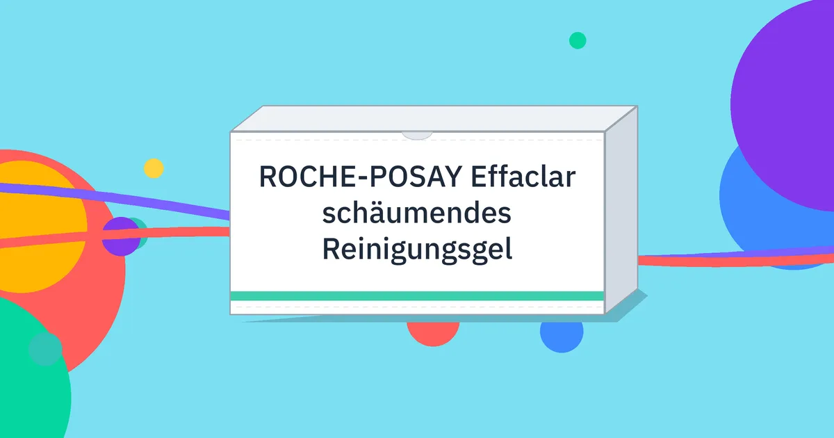 Symbolbild: Packung mit der Aufschrift ROCHE-POSAY Effaclar schäumendes Reinigungsgel (PZN 09043502) – Verfügbarkeit und Bezug in Apotheken in Frankfurt am Main