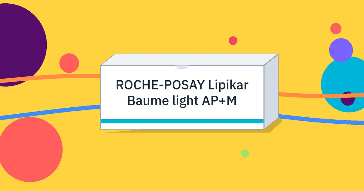 Symbolbild: Packung mit der Aufschrift ROCHE-POSAY Lipikar Baume light AP+M (PZN 19948523) – Verfügbarkeit und Bezug in Apotheken in Frankfurt am Main