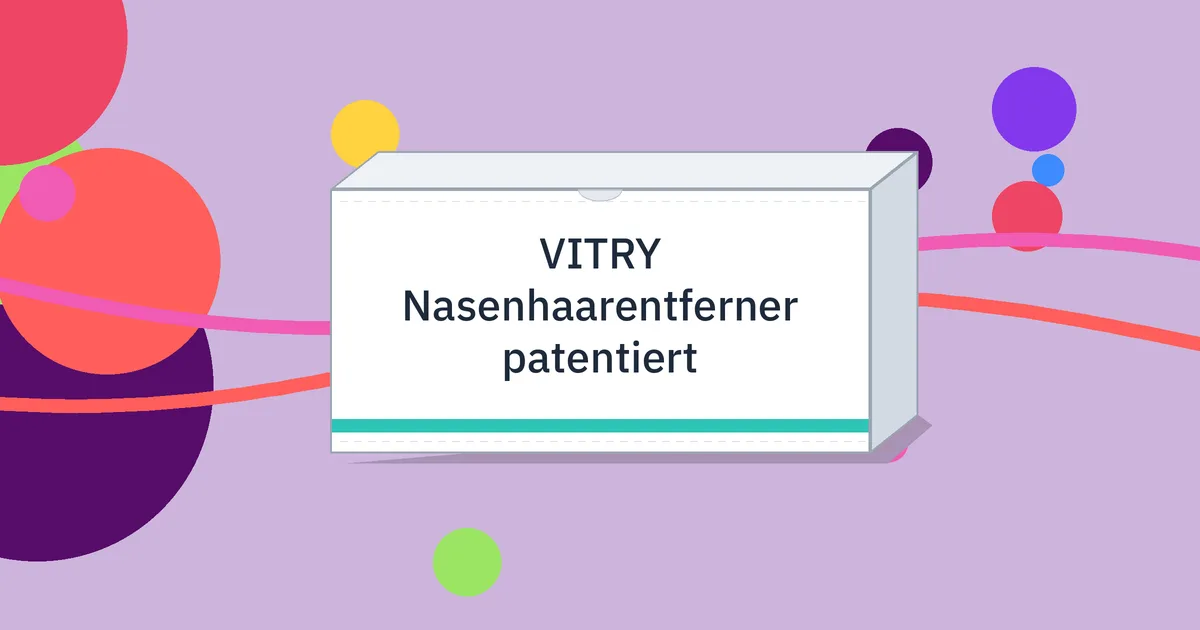 Symbolbild: Packung mit der Aufschrift VITRY Nasenhaarentferner patentiert (PZN 05043764) – Verfügbarkeit und Bezug in Apotheken in Frankfurt am Main