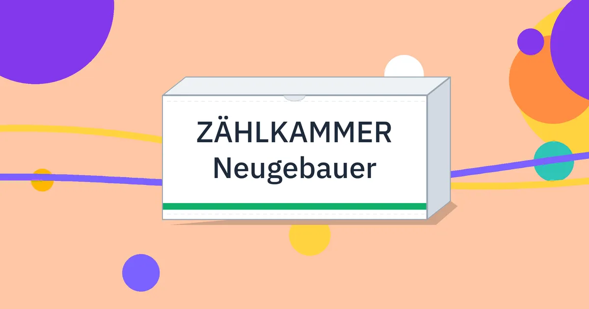 Symbolbild: Packung mit der Aufschrift ZÄHLKAMMER Neugebauer (PZN 01979428) – Verfügbarkeit und Bezug in Apotheken in Frankfurt am Main