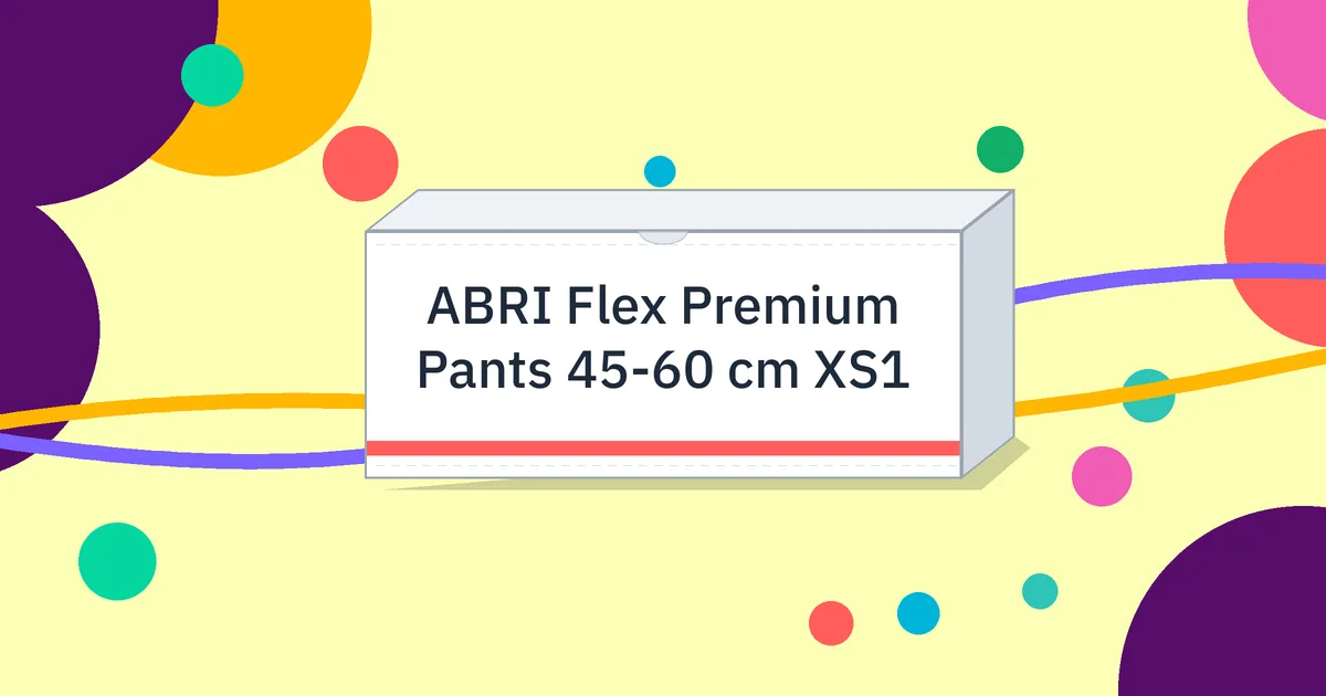 Symbolbild: Packung mit der Aufschrift ABRI Flex Premium Pants 45-60 cm XS1 (PZN 12583739) – Verfügbarkeit und Bezug in Apotheken in Frankfurt am Main