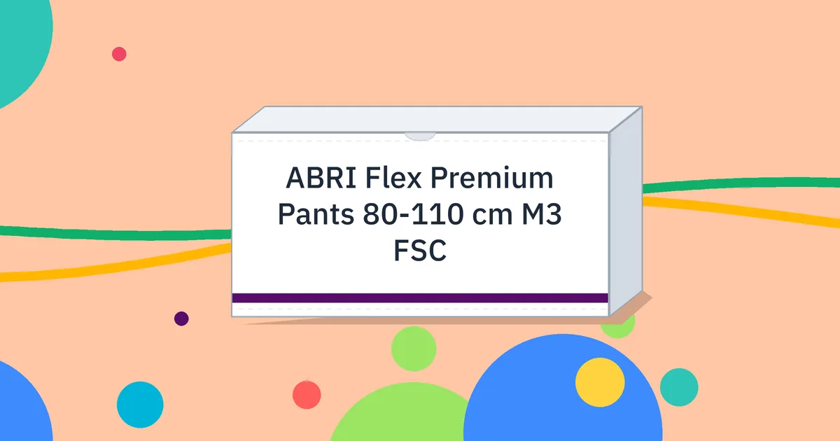 Symbolbild: Packung mit der Aufschrift ABRI Flex Premium Pants 80-110 cm M3 FSC (PZN 10549997) – Verfügbarkeit und Bezug in Apotheken in Frankfurt am Main