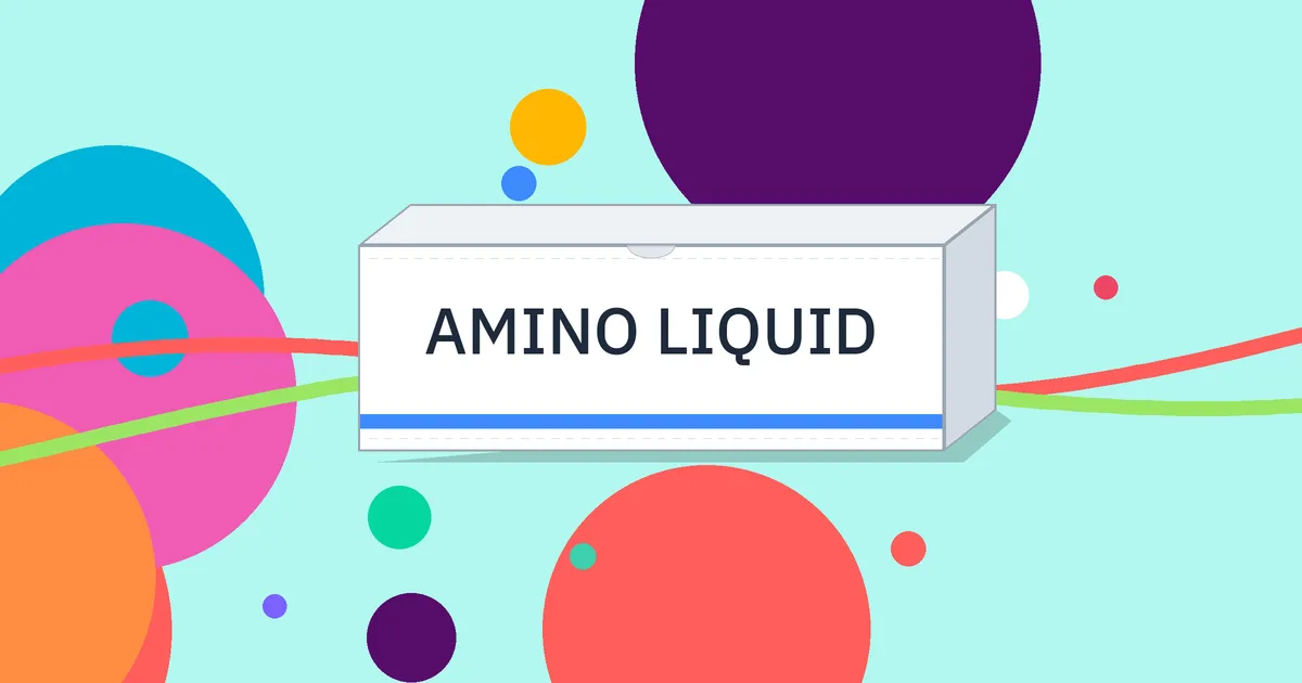 Symbolbild: Packung mit der Aufschrift AMINO LIQUID (PZN 10732454) – Verfügbarkeit und Bezug in Apotheken in Frankfurt am Main
