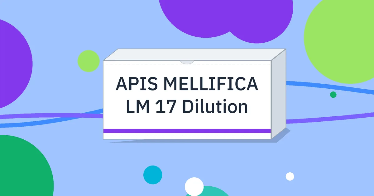 Symbolbild: Packung mit der Aufschrift APIS MELLIFICA LM 17 Dilution (PZN 12765156) – Verfügbarkeit und Bezug in Apotheken in Frankfurt am Main