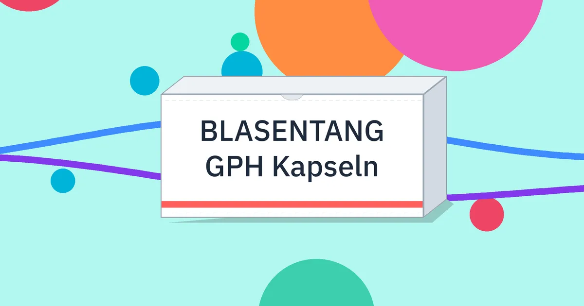 Symbolbild: Packung mit der Aufschrift BLASENTANG GPH Kapseln (PZN 07351079) – Verfügbarkeit und Bezug in Apotheken in Frankfurt am Main