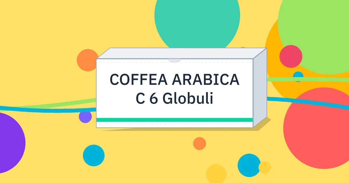 Symbolbild: Packung mit der Aufschrift COFFEA ARABICA C 6 Globuli (PZN 16669691) – Verfügbarkeit und Bezug in Apotheken in Frankfurt am Main