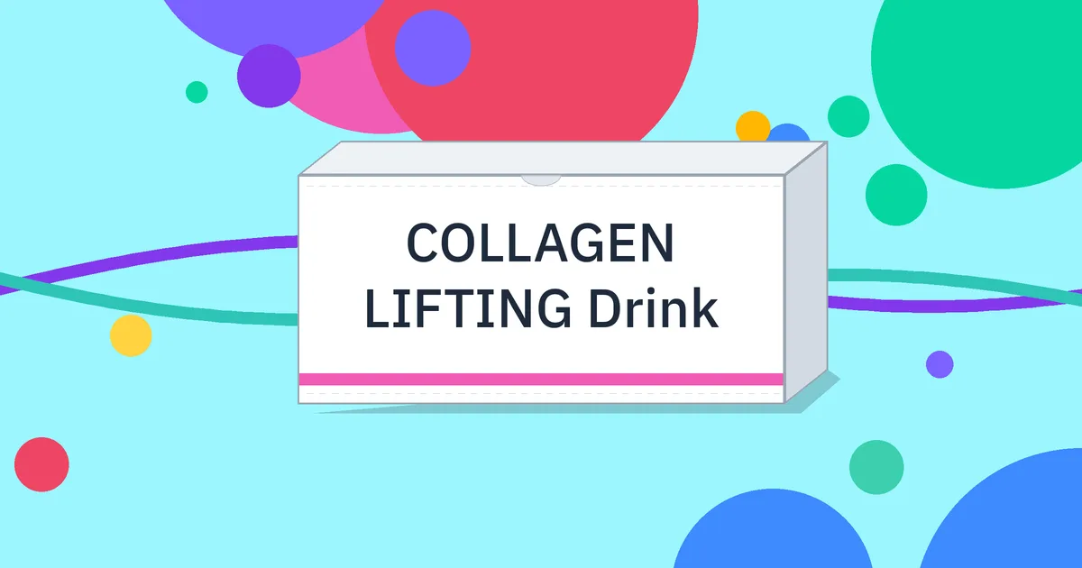 Symbolbild: Packung mit der Aufschrift COLLAGEN LIFTING Drink (PZN 08443470) – Verfügbarkeit und Bezug in Apotheken in Frankfurt am Main