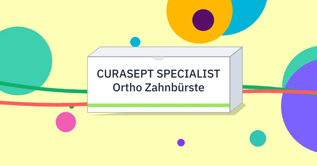 Symbolbild: Packung mit der Aufschrift CURASEPT SPECIALIST Ortho Zahnbürste (PZN 17610062) – Verfügbarkeit und Bezug in Apotheken in Frankfurt am Main