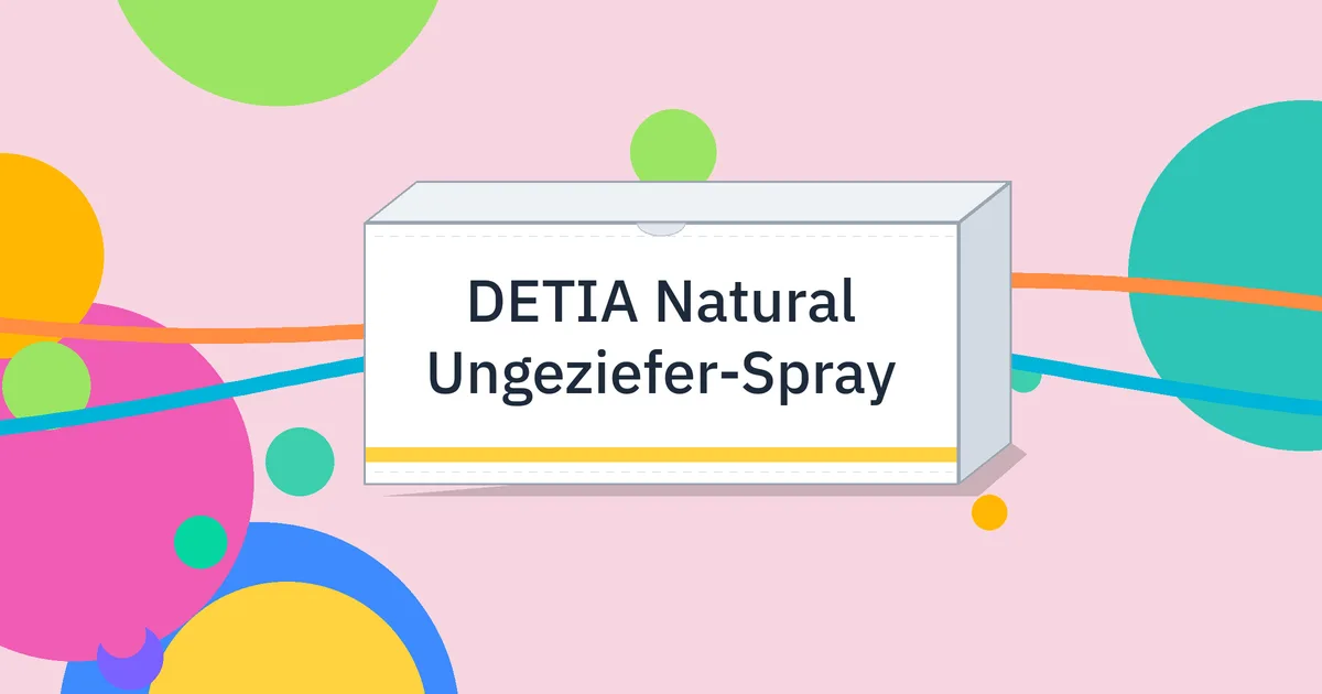 Symbolbild: Packung mit der Aufschrift DETIA Natural Ungeziefer-Spray (PZN 12475398) – Verfügbarkeit und Bezug in Apotheken in Frankfurt am Main