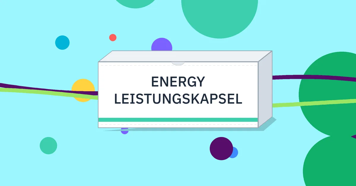 Symbolbild: Packung mit der Aufschrift ENERGY LEISTUNGSKAPSEL (PZN 17605210) – Verfügbarkeit und Bezug in Apotheken in Frankfurt am Main