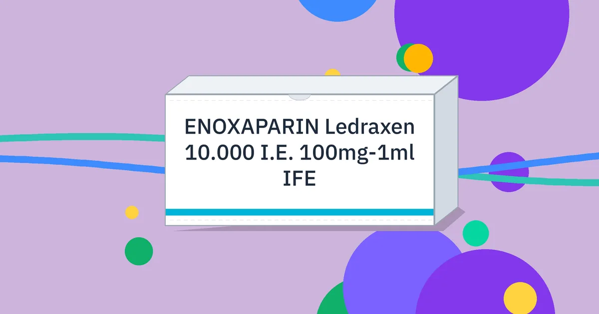 Symbolbild: Packung mit der Aufschrift ENOXAPARIN Ledraxen 10.000 I.E. 100mg-1ml IFE (PZN 17955068) – Verfügbarkeit und Bezug in Apotheken in Frankfurt am Main