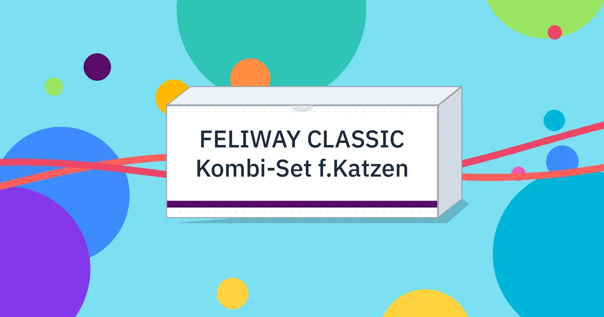 Symbolbild: Packung mit der Aufschrift FELIWAY CLASSIC Kombi-Set f.Katzen (PZN 17364077) – Verfügbarkeit und Bezug in Apotheken in Frankfurt am Main