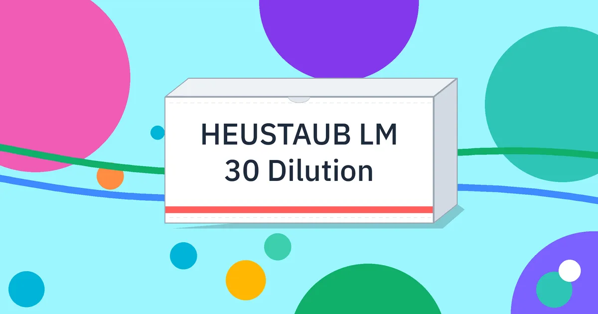 Symbolbild: Packung mit der Aufschrift HEUSTAUB LM 30 Dilution (PZN 12888551) – Verfügbarkeit und Bezug in Apotheken in Frankfurt am Main
