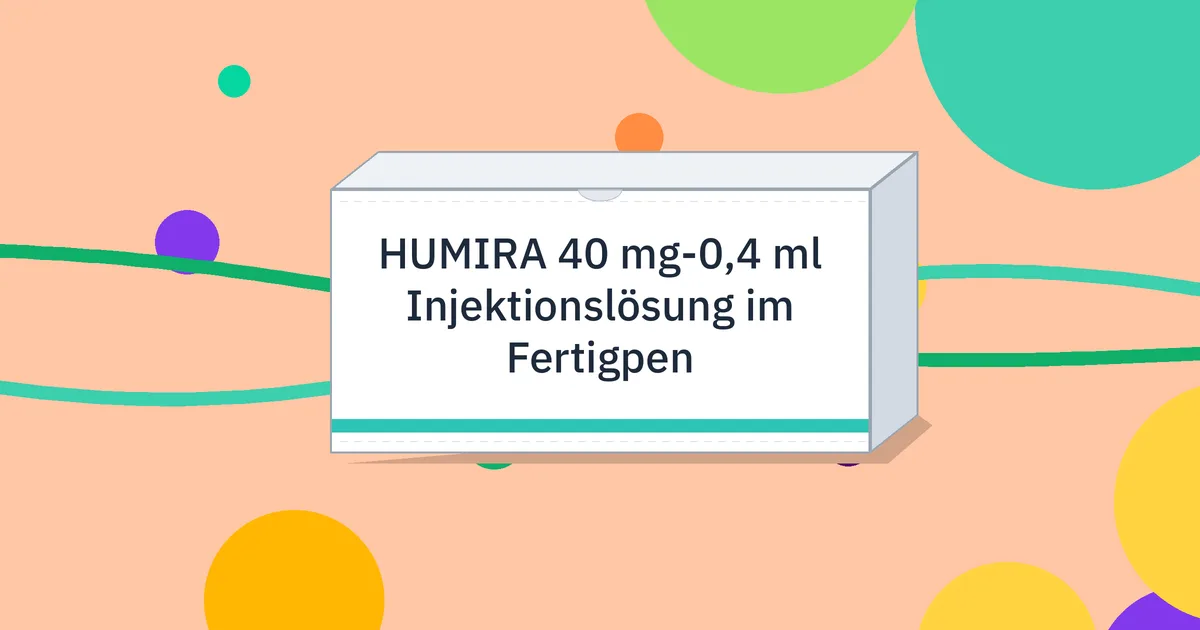 Symbolbild: Packung mit der Aufschrift HUMIRA 40 mg-0,4 ml Injektionslösung im Fertigpen (PZN 13904453) – Verfügbarkeit und Bezug in Apotheken in Frankfurt am Main