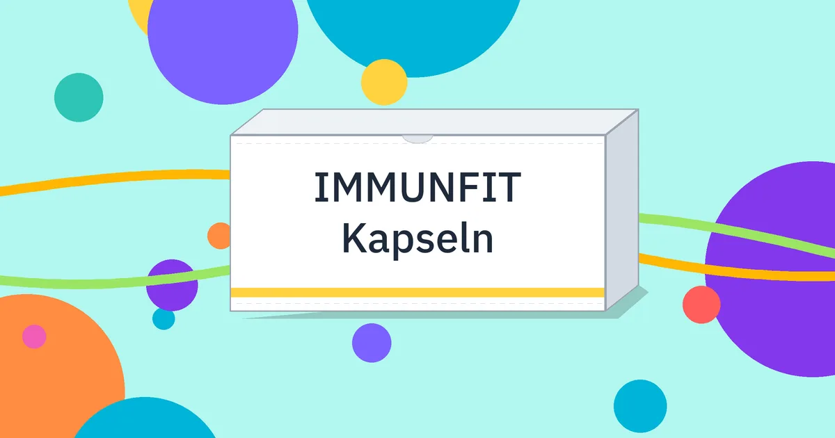 Symbolbild: Packung mit der Aufschrift IMMUNFIT Kapseln (PZN 18737511) – Verfügbarkeit und Bezug in Apotheken in Frankfurt am Main