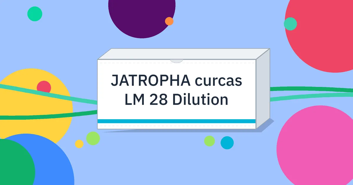 Symbolbild: Packung mit der Aufschrift JATROPHA curcas LM 28 Dilution (PZN 13562515) – Verfügbarkeit und Bezug in Apotheken in Frankfurt am Main
