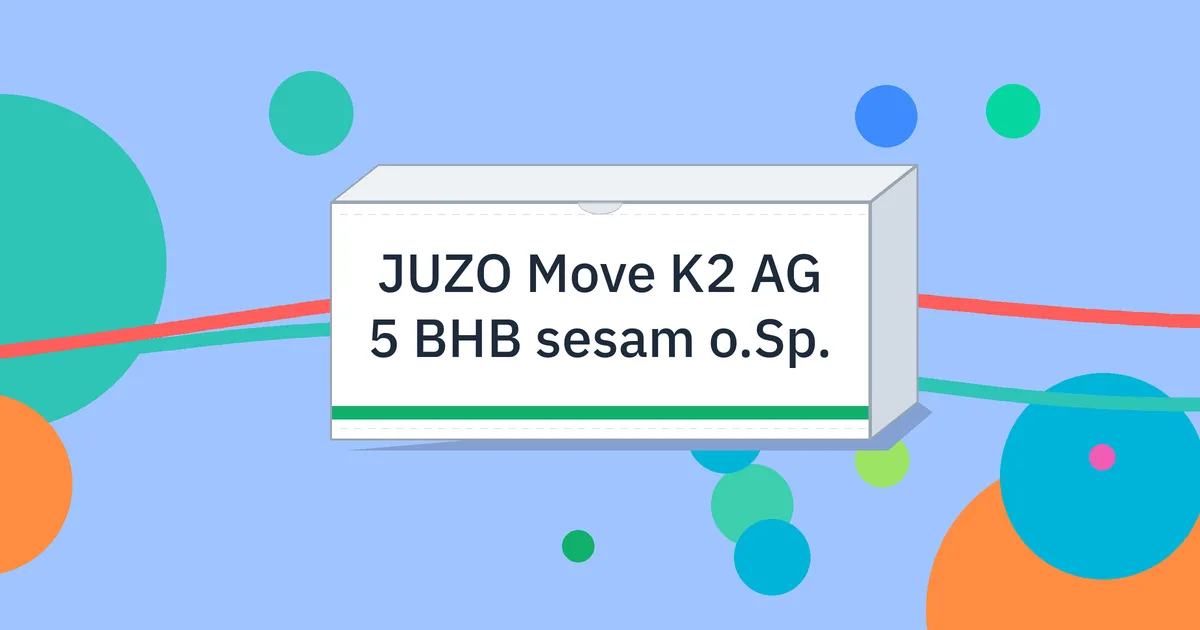 Symbolbild: Packung mit der Aufschrift JUZO Move K2 AG 5 BHB sesam o.Sp. (PZN 18526263) – Verfügbarkeit und Bezug in Apotheken in Frankfurt am Main