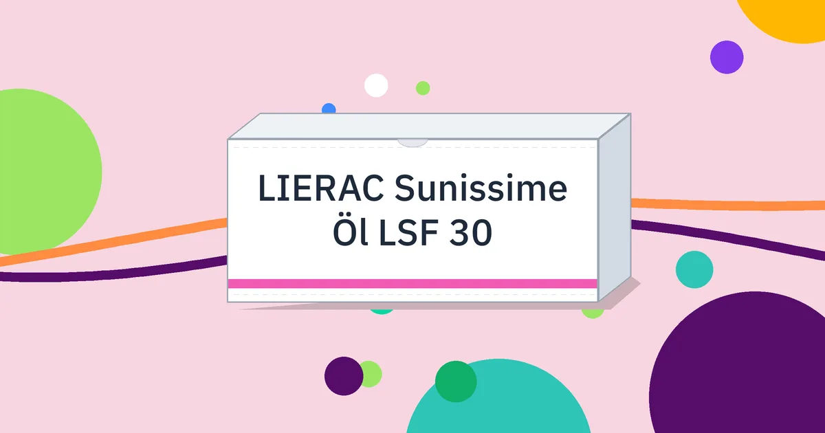 Symbolbild: Packung mit der Aufschrift LIERAC Sunissime Öl LSF 30 (PZN 19184988) – Verfügbarkeit und Bezug in Apotheken in Frankfurt am Main