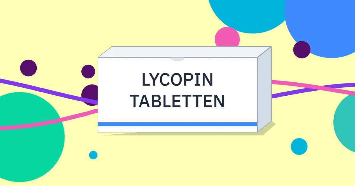 Symbolbild: Packung mit der Aufschrift LYCOPIN TABLETTEN (PZN 02248448) – Verfügbarkeit und Bezug in Apotheken in Frankfurt am Main