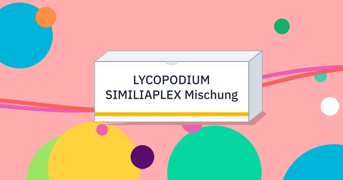Symbolbild: Packung mit der Aufschrift LYCOPODIUM SIMILIAPLEX Mischung (PZN 14264932) – Verfügbarkeit und Bezug in Apotheken in Frankfurt am Main