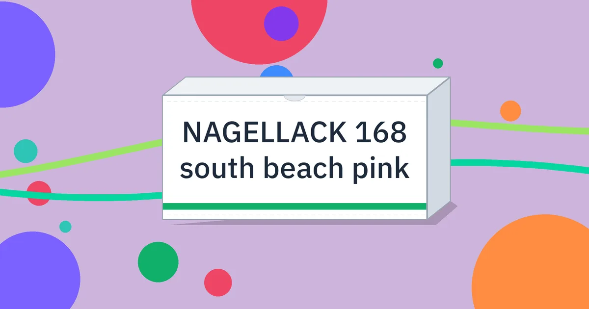 Symbolbild: Packung mit der Aufschrift NAGELLACK 168 south beach pink (PZN 10849920) – Verfügbarkeit und Bezug in Apotheken in Frankfurt am Main