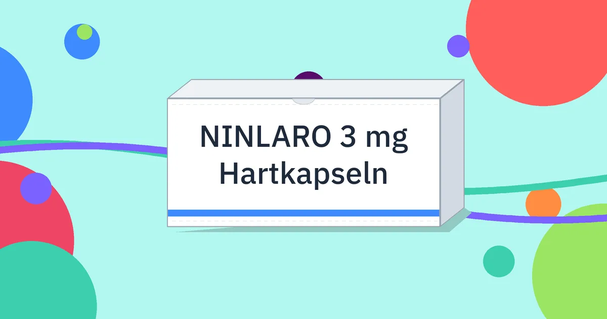 Symbolbild: Packung mit der Aufschrift NINLARO 3 mg Hartkapseln (PZN 11531700) – Verfügbarkeit und Bezug in Apotheken in Frankfurt am Main