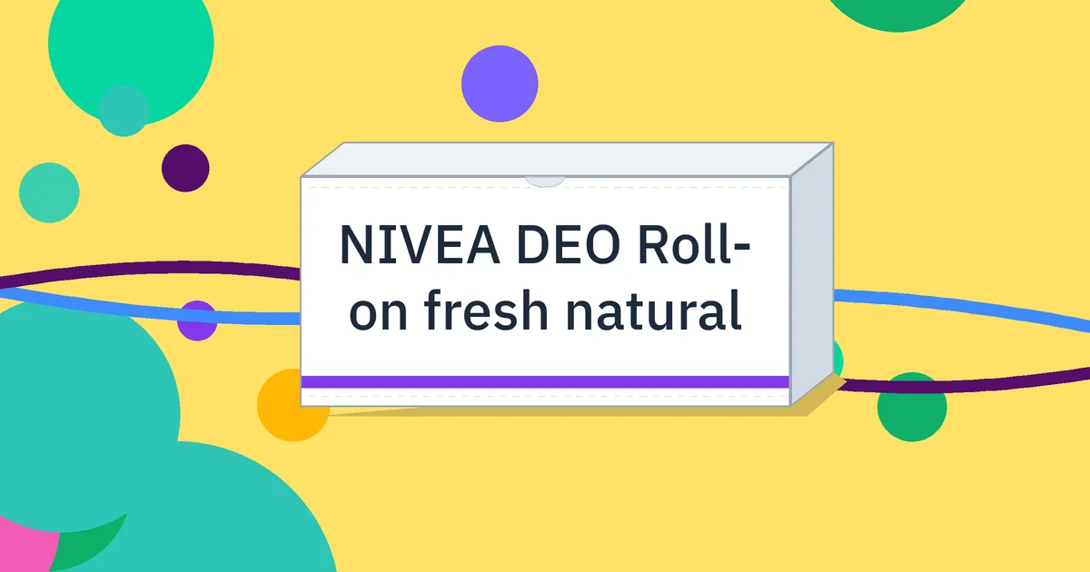 Symbolbild: Packung mit der Aufschrift NIVEA DEO Roll-on fresh natural (PZN 11325194) – Verfügbarkeit und Bezug in Apotheken in Frankfurt am Main