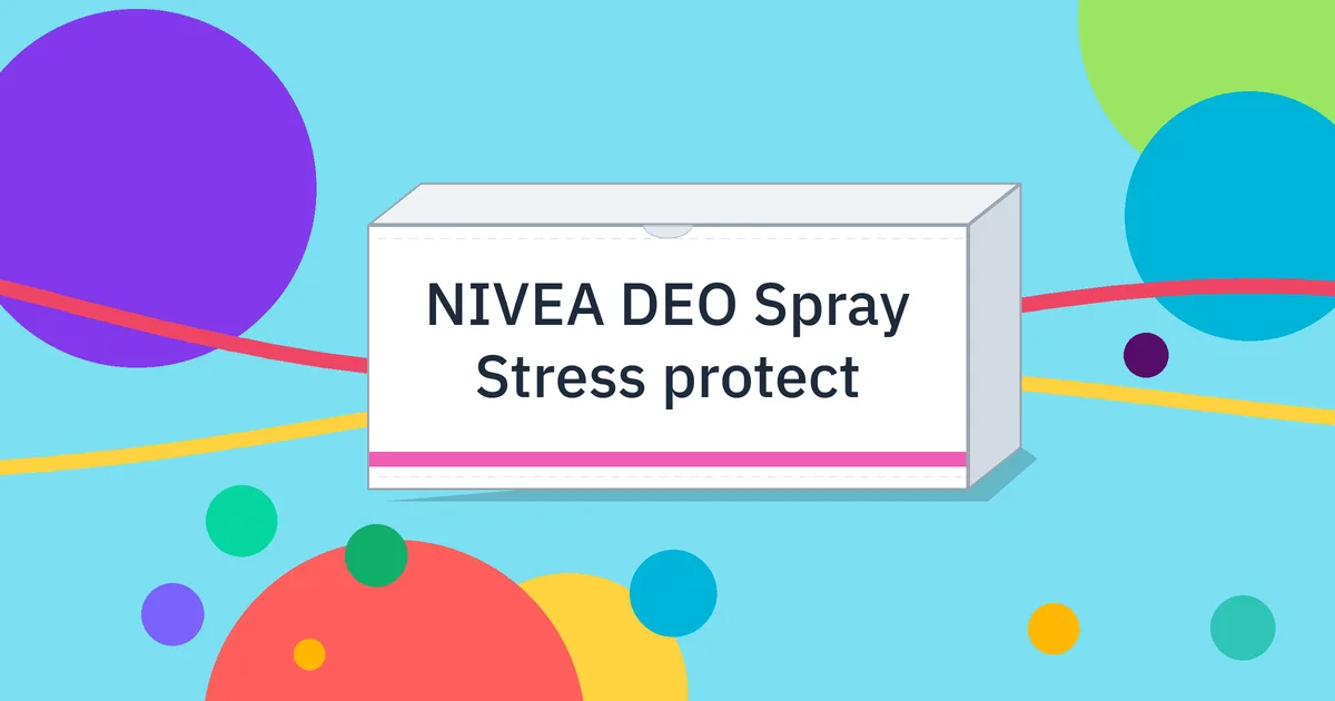 Symbolbild: Packung mit der Aufschrift NIVEA DEO Spray Stress protect (PZN 11325403) – Verfügbarkeit und Bezug in Apotheken in Frankfurt am Main