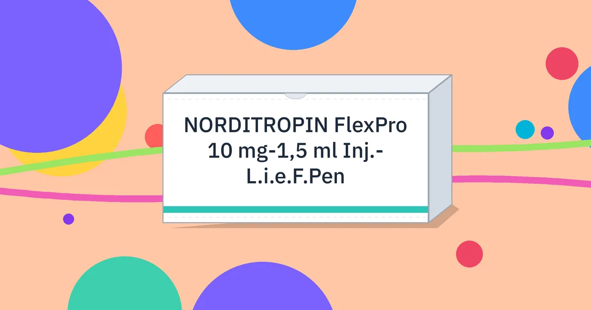 Symbolbild: Packung mit der Aufschrift NORDITROPIN FlexPro 10 mg-1,5 ml Inj.-L.i.e.F.Pen (PZN 17978632) – Verfügbarkeit und Bezug in Apotheken in Frankfurt am Main