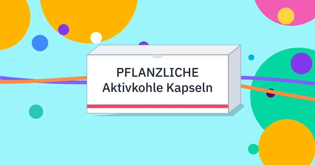 Symbolbild: Packung mit der Aufschrift PFLANZLICHE Aktivkohle Kapseln (PZN 19838119) – Verfügbarkeit und Bezug in Apotheken in Frankfurt am Main