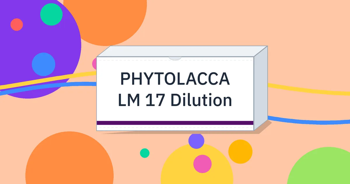 Symbolbild: Packung mit der Aufschrift PHYTOLACCA LM 17 Dilution (PZN 13036301) – Verfügbarkeit und Bezug in Apotheken in Frankfurt am Main