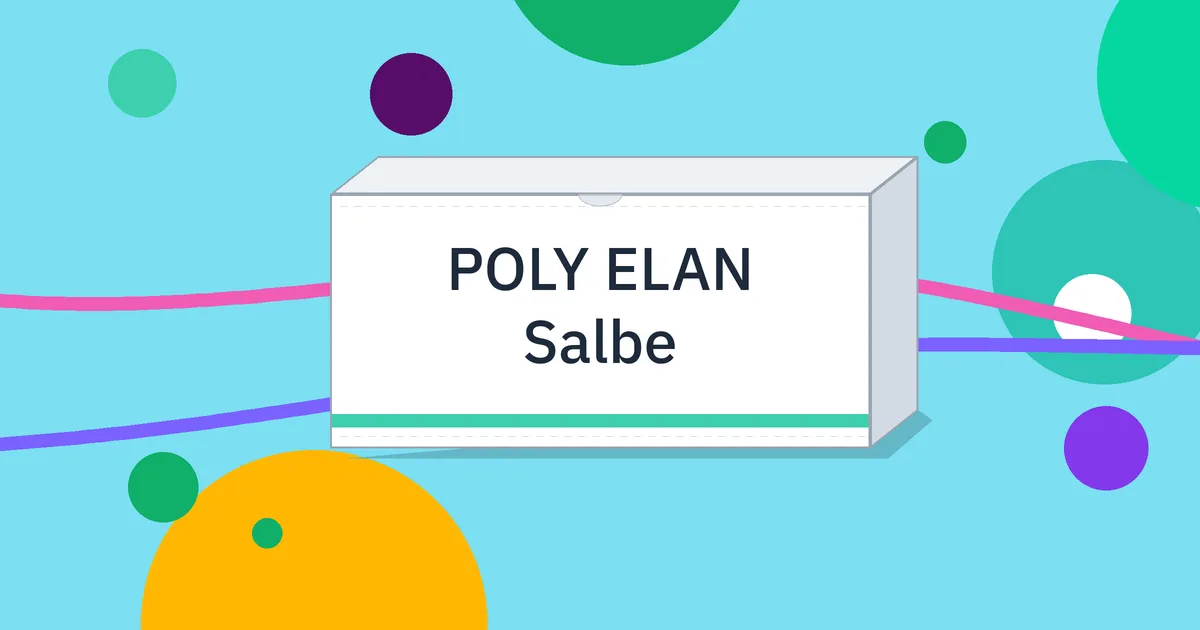 Symbolbild: Packung mit der Aufschrift POLY ELAN Salbe (PZN 05966463) – Verfügbarkeit und Bezug in Apotheken in Frankfurt am Main