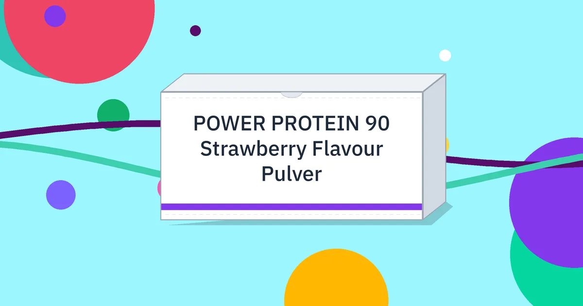 Symbolbild: Packung mit der Aufschrift POWER PROTEIN 90 Strawberry Flavour Pulver (PZN 09212502) – Verfügbarkeit und Bezug in Apotheken in Frankfurt am Main