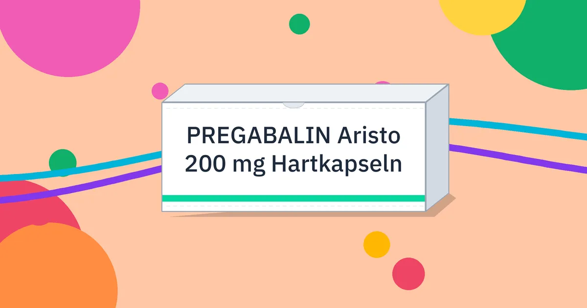 Symbolbild: Packung mit der Aufschrift PREGABALIN Aristo 200 mg Hartkapseln (PZN 14041882) – Verfügbarkeit und Bezug in Apotheken in Frankfurt am Main