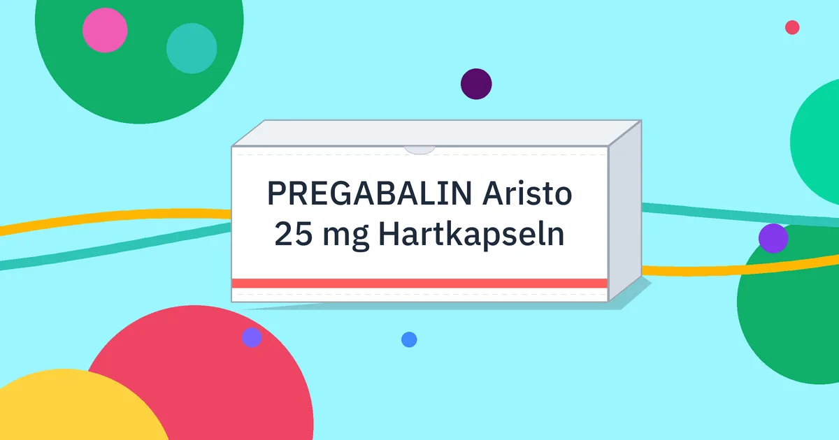 Symbolbild: Packung mit der Aufschrift PREGABALIN Aristo 25 mg Hartkapseln (PZN 10834255) – Verfügbarkeit und Bezug in Apotheken in Frankfurt am Main