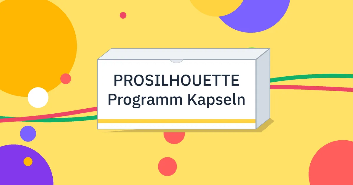 Symbolbild: Packung mit der Aufschrift PROSILHOUETTE Programm Kapseln (PZN 17537419) – Verfügbarkeit und Bezug in Apotheken in Frankfurt am Main